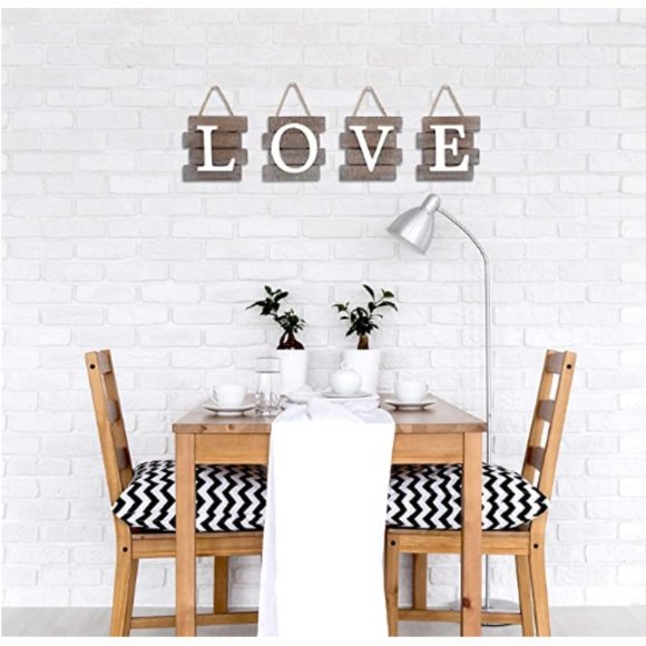 Wall Decor | Rustic Lettered Hanging Sign | Poshmark